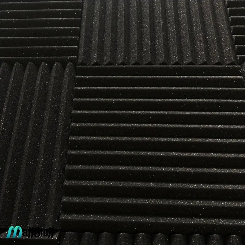 Set 12 Panouri Fonoabsorbante Autoadezive Pentru Izolarea Sunetului din ...