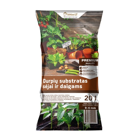 Substrat pentru rasaduri, Seklos, 20L - eMAG.ro