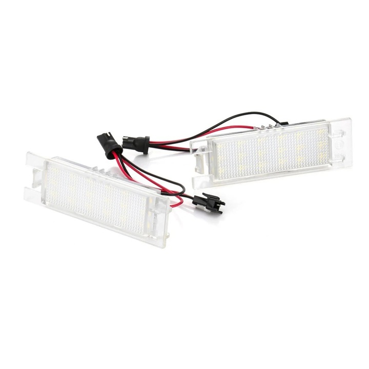 Set lampi LED pentru numarul de inmatriculare Opel Alfa Romeo Fiat ...