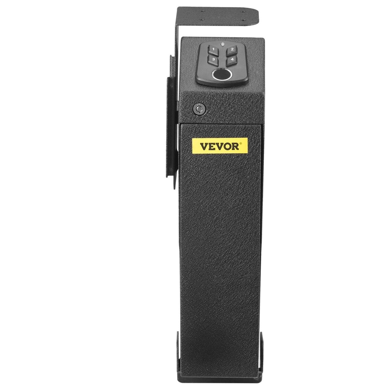 Seif pentru pistol, Amprenta digitala, cifru, cheie, 193 X 74 X 355 mm ...