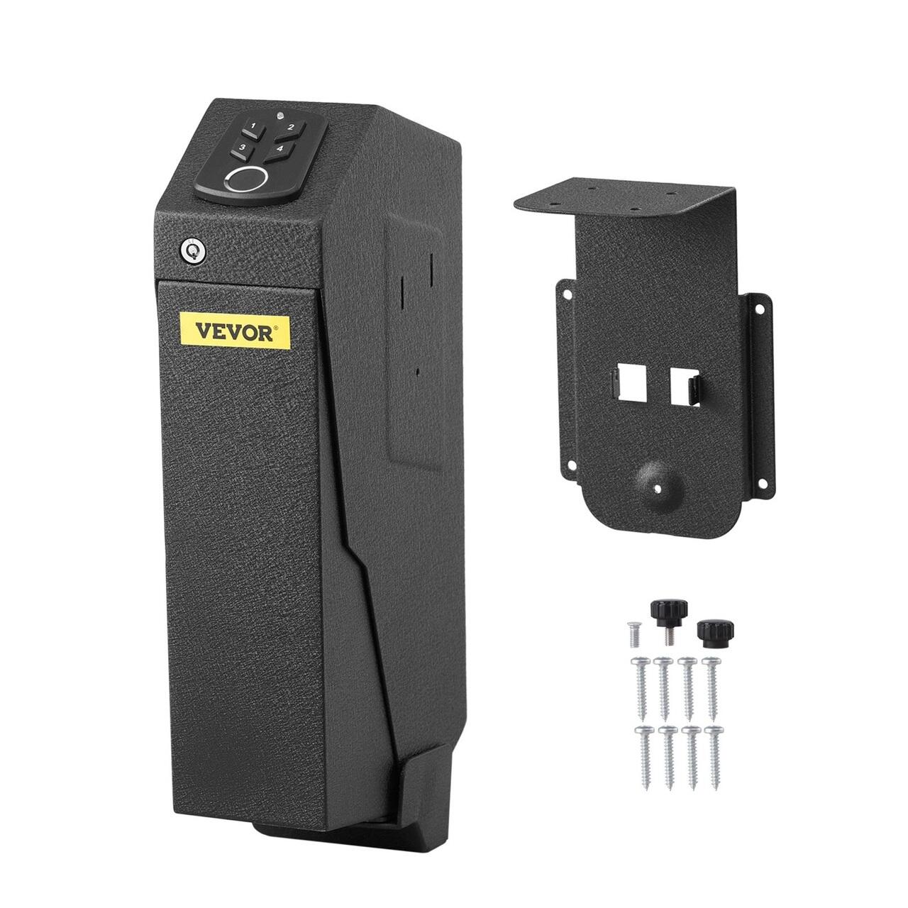 Seif pentru pistol, Amprenta digitala, cifru, cheie, 193 X 74 X 355 mm ...