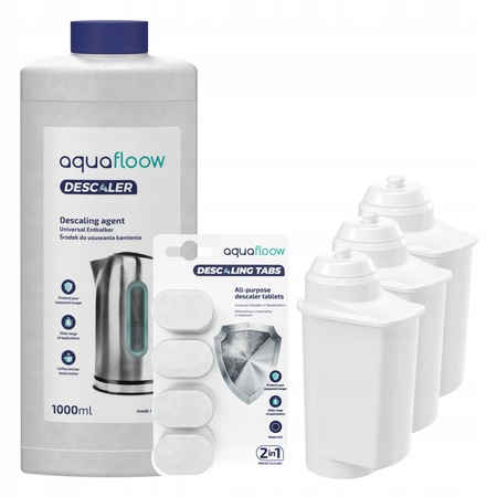 Kit de intretinere pentru masini de cafea, Aquafloow, compatibil cu ...