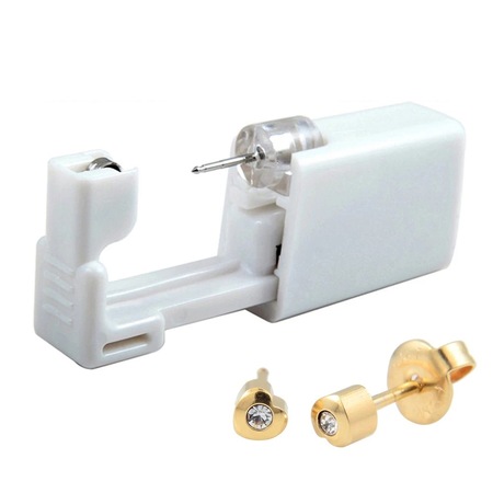 Dispozitiv pentru dat gauri in urechi si nazal cu cercel atraumatic ...