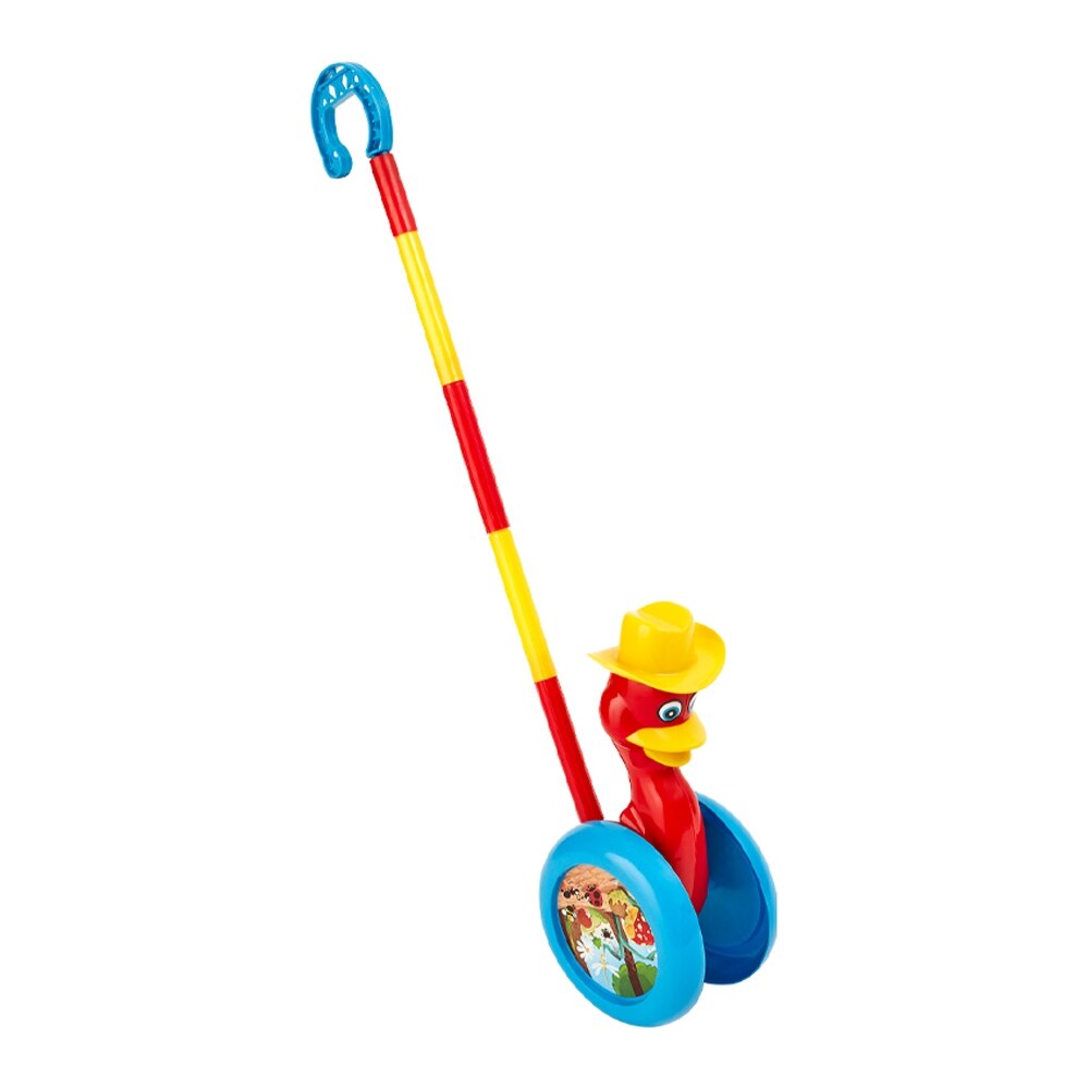 Ratusca din plastic cu bat de impins 60 cm - eMAG.ro