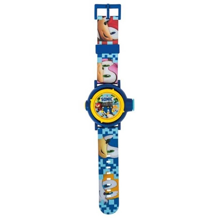 Ceas de mana pentru copii, model cu sonic prevazut cu proiector pentru ...