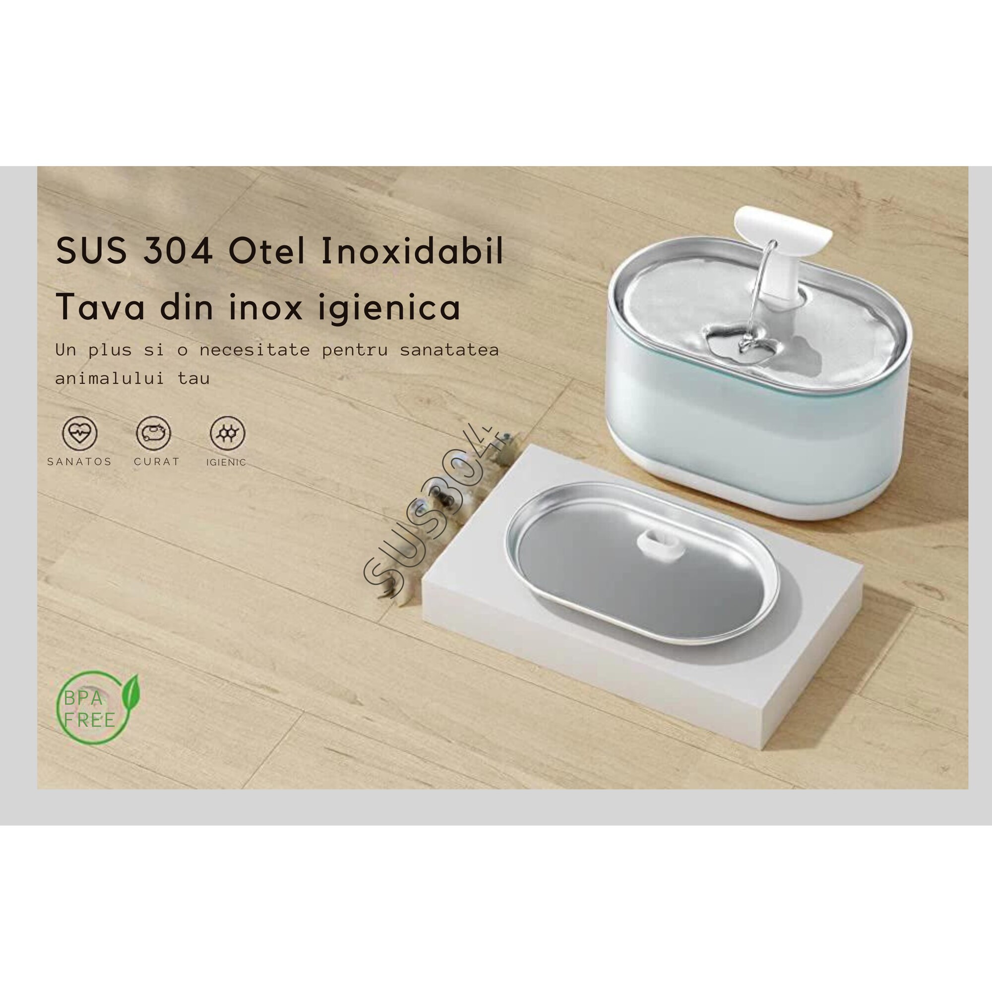 Dispenser automat de apa pentru animale de companie, Kaiora.™, tip ...