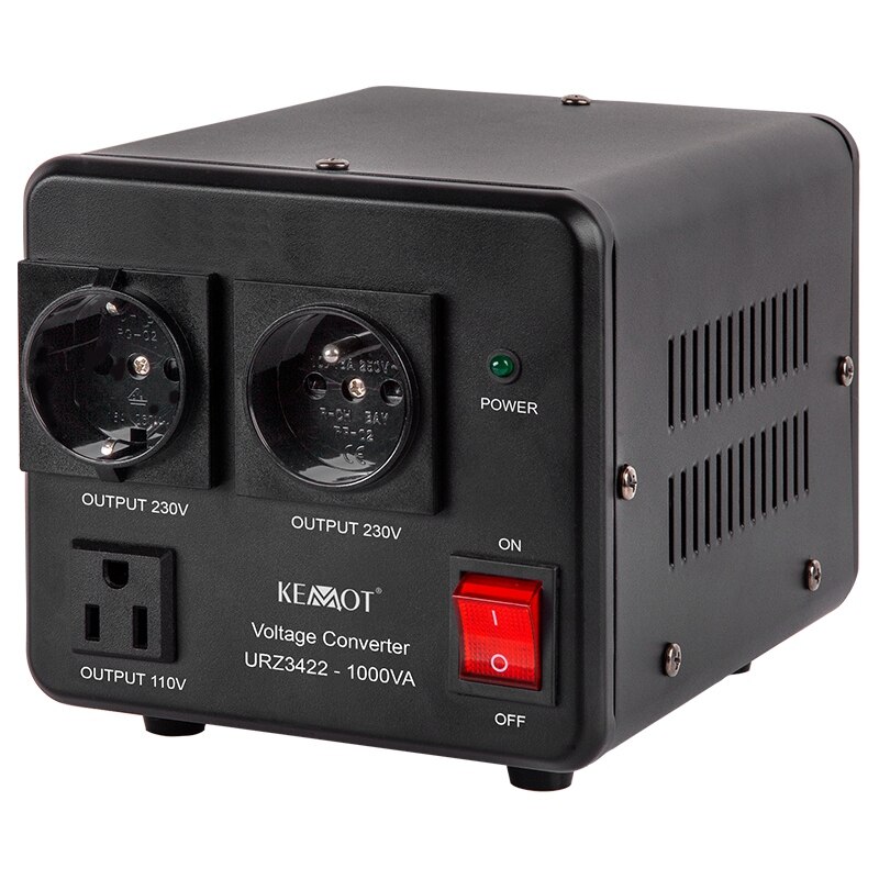 Convertor Tensiune Electrica 115V - 220/230V, Putere 800W 1000VA, 3 ...