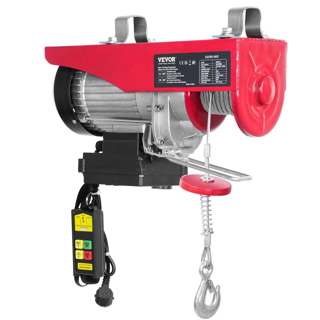 Electropalan Vevor 1150 W, Telecomanda WiFi, Inaltime max de ridicare 6 ...