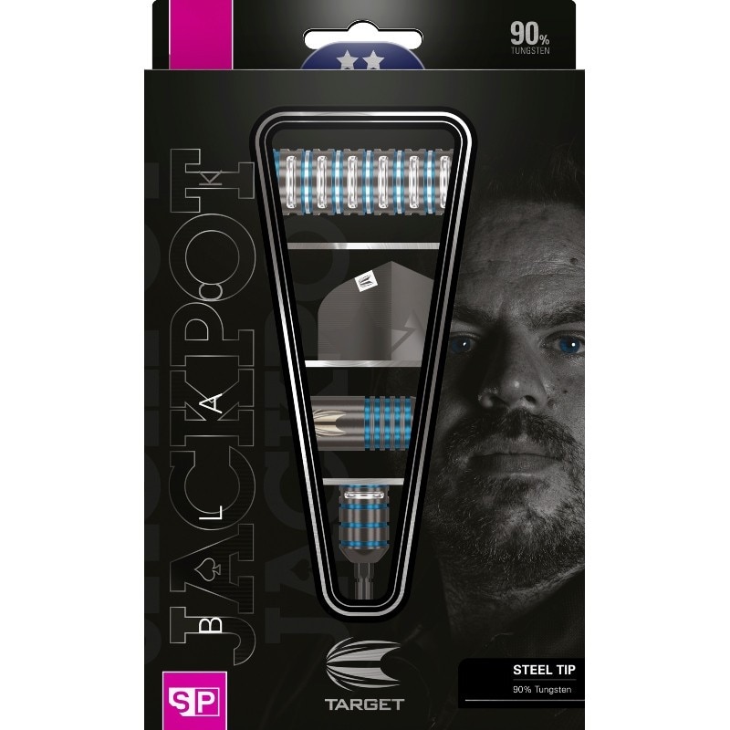 Set 3 Sageti steel darts Adrian Lewis Black SP, 90%, 24 - eMAG.ro