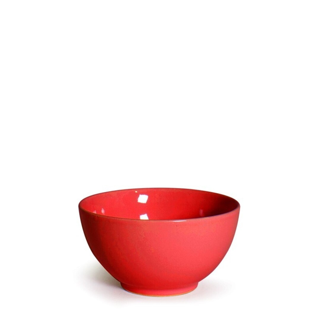 Bol ceramica, 14 cm, 50cl, rosu - eMAG.ro