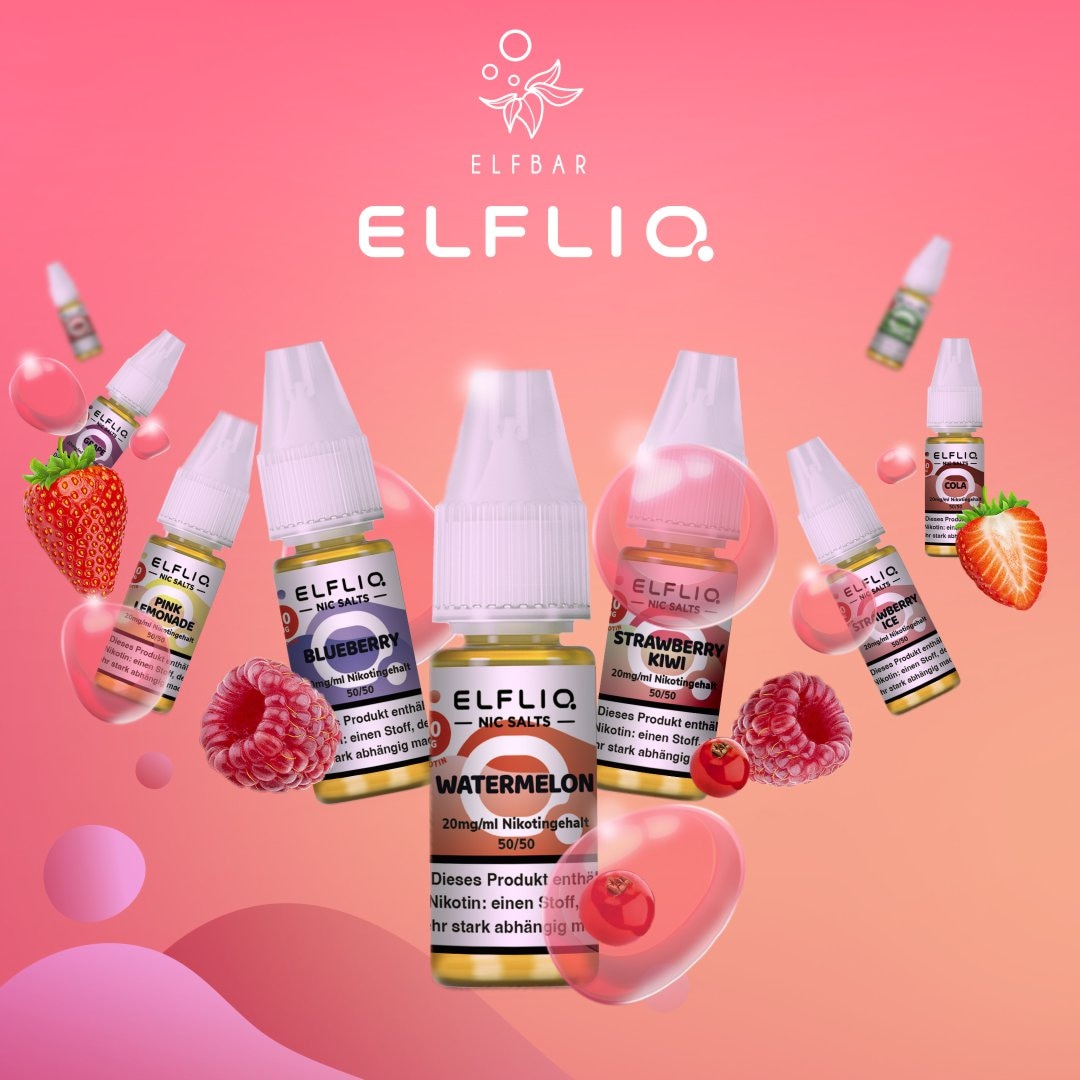 Lichid Elf Bar Elfliq Cherry Cola 10ml 20mg Emagro