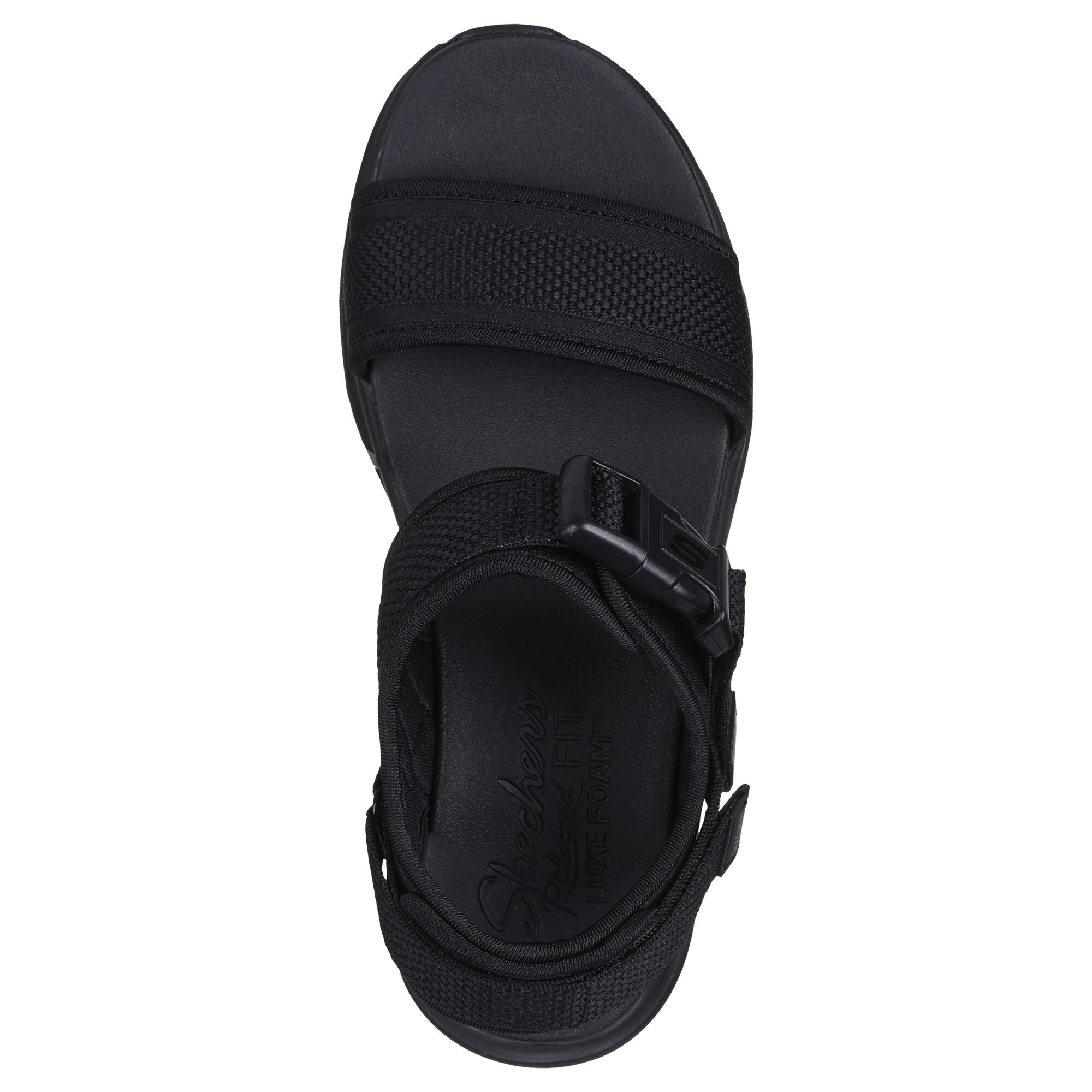 Sandale dama D'LUX WALKER DAILY OUTING 119824 BBK, Skechers, 36 EU ...