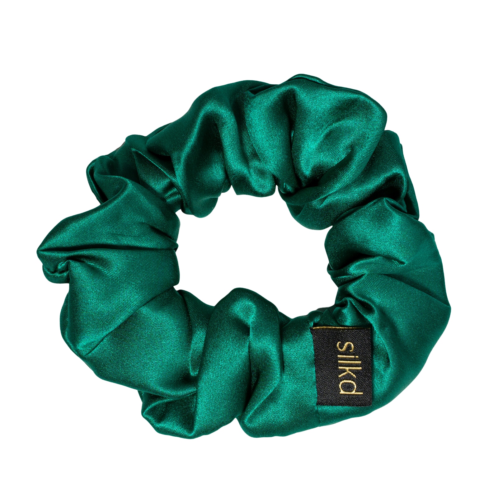 Elastic de par, Silkd, Matase Mulberry 19 momme, Verde Smarald, M - eMAG.ro