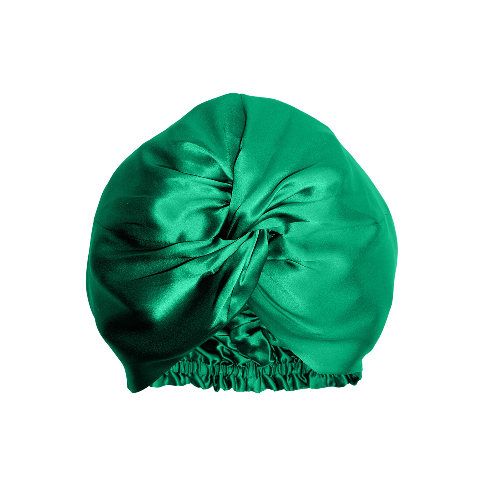 Turban, Silkd, Matase Mulberry 19 momme, Verde Smarald - eMAG.ro