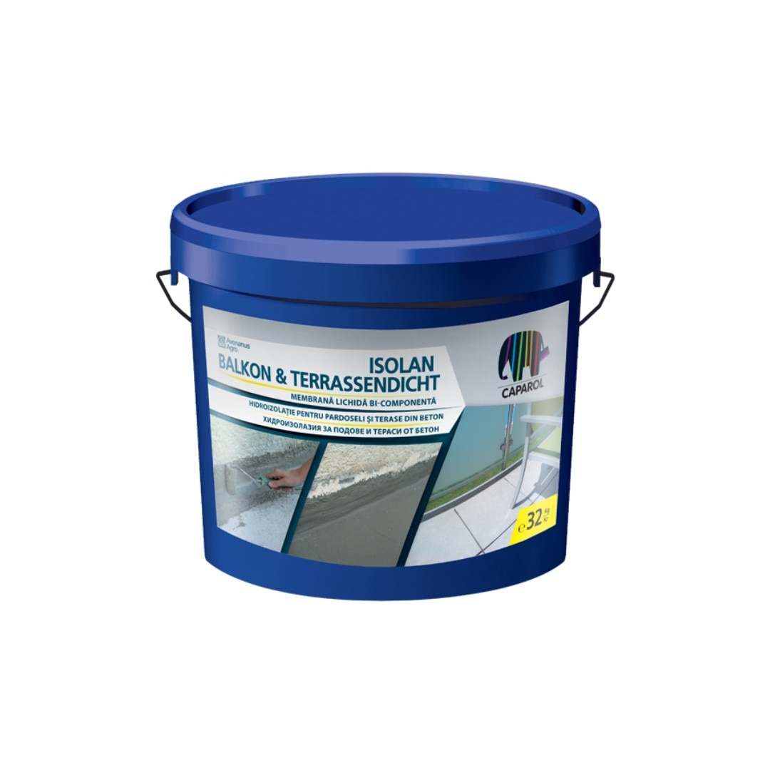 Hidroizolatie bicomponenta, Caparol Isolan Balkon- & Terrassendicht ...