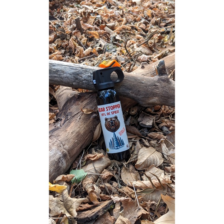 Spray anti-urs cu piper, pentru aparare impotriva ursilor, cainilor si ...