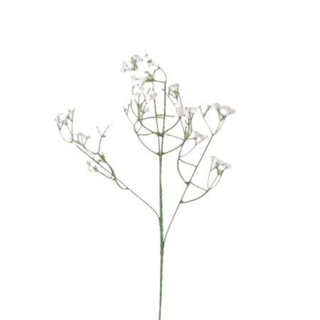 Floare artificiala decorativa alba, 60 cm - eMAG.ro