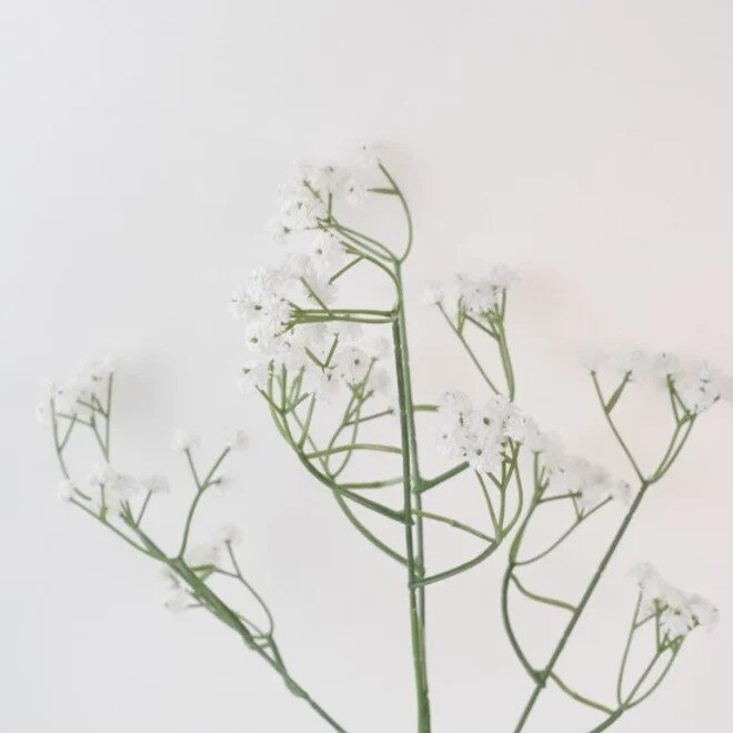 Floare artificiala decorativa alba, 60 cm - eMAG.ro