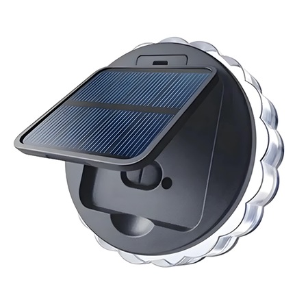 Lampa solara de perete cu panou reglabil si 8 moduri de iluminare ...