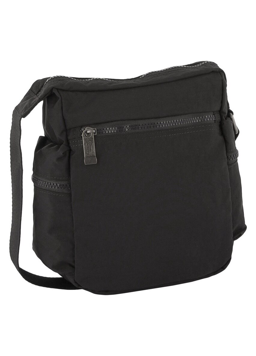Geanta de umar Camel Active Journey, nylon, 24.5x13x24cm, Negru - eMAG.ro