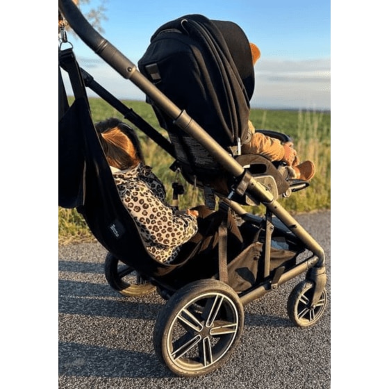 Hamac pentru carucior pentru al doilea copil, Mazelaki, Negru, 20 x 32 ...