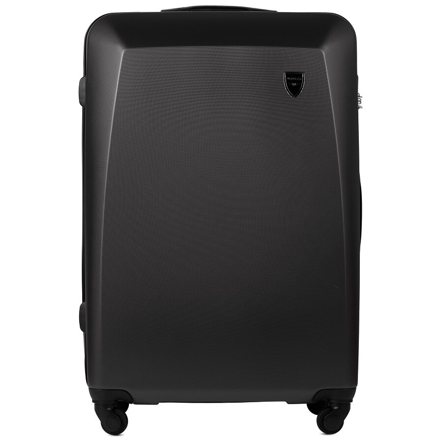 Troler Mare Wings, ABS, 4 Roti, Cifru, W0125 - 78 cm, Antracit - eMAG.ro