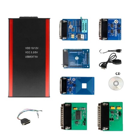 Set programator chei auto, 6 Adaptoare, Resetare Airbag, Versiune ...