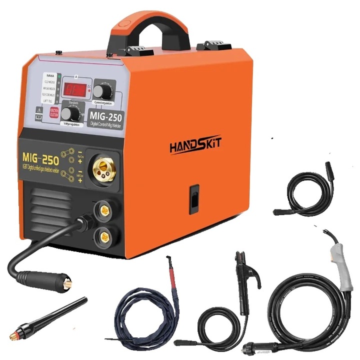 Aparat de sudura 4 in 1, Handskit, semi-automat, 20A-250A, IP21 - eMAG.ro