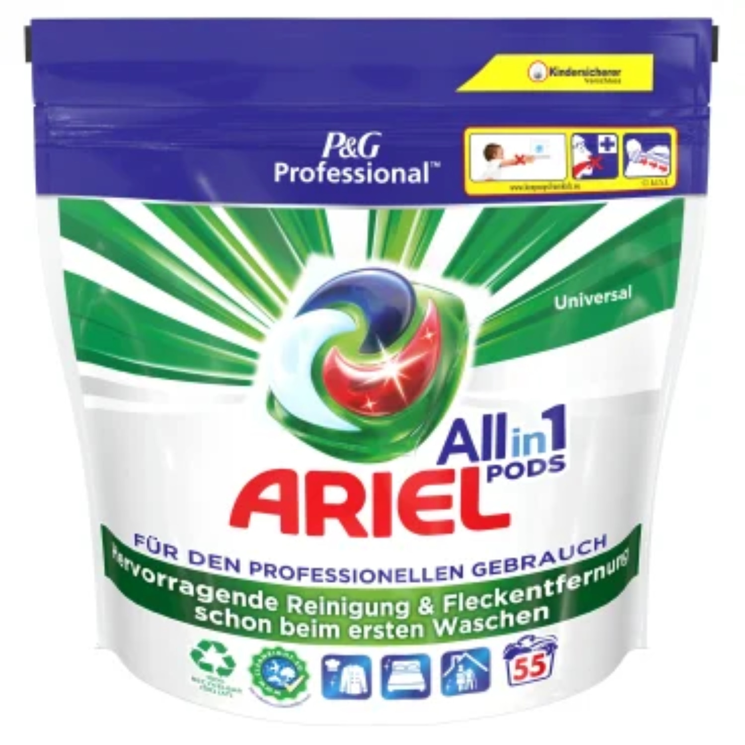 Detergent rufe Ariel, capsule universale, 76 buc. - eMAG.ro