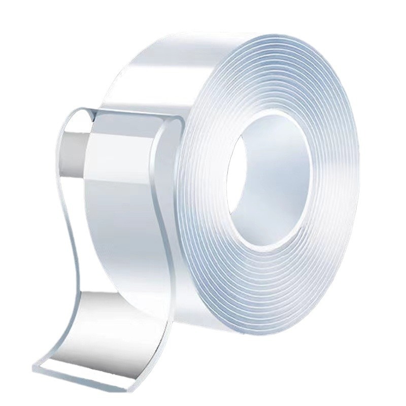 Banda dublu adeziva Kimystam™, rezistenta la apa, siliconica, transparenta, latime 3 cm, lungime ...