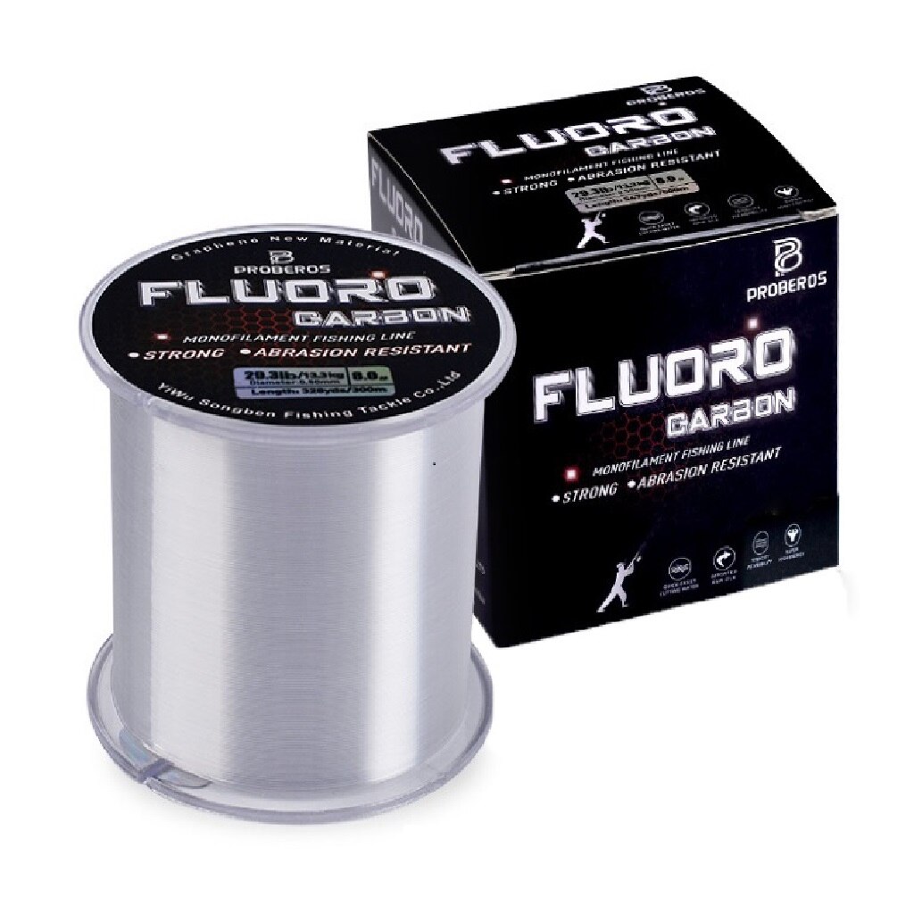 Fir monofilament fluorocarbon, JENUOS®, cu o rezistenta puternica, 0.35 ...