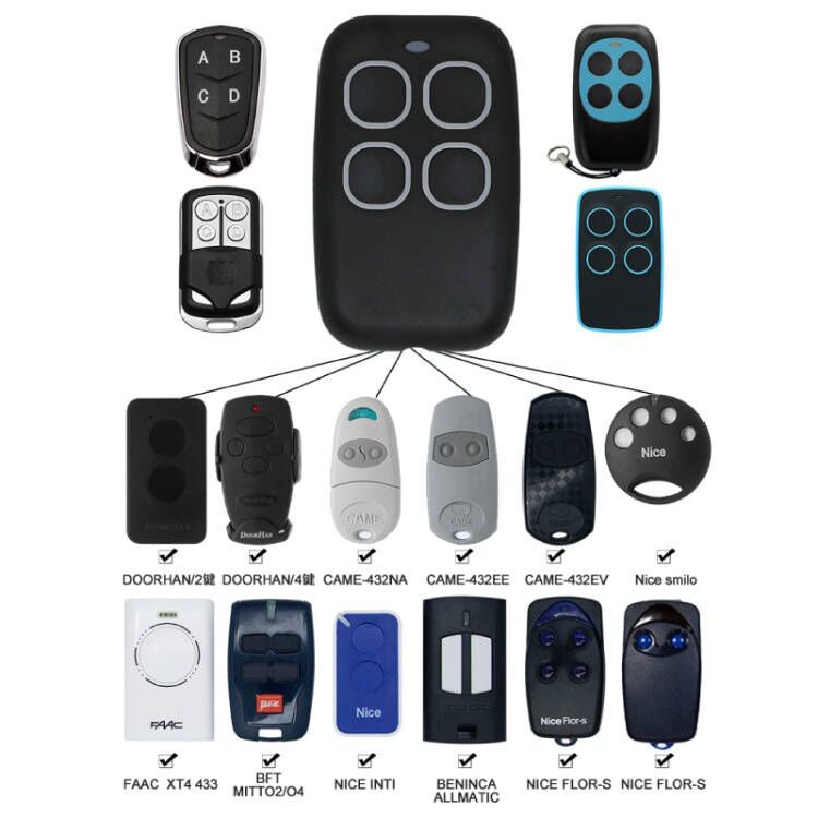 Telecomanda universala cu functie de copiere, JENUOS®, pentru poarta ...