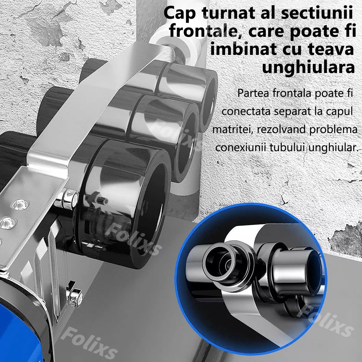 Trusa lipit tevi PPR, Folixs®, Afisaj digital, regulator temperatura 0 ...