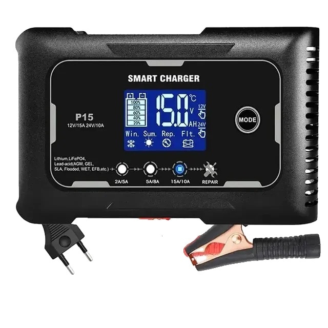 Incarcator inteligent pentru baterii, reparatie automata prin impuls ...