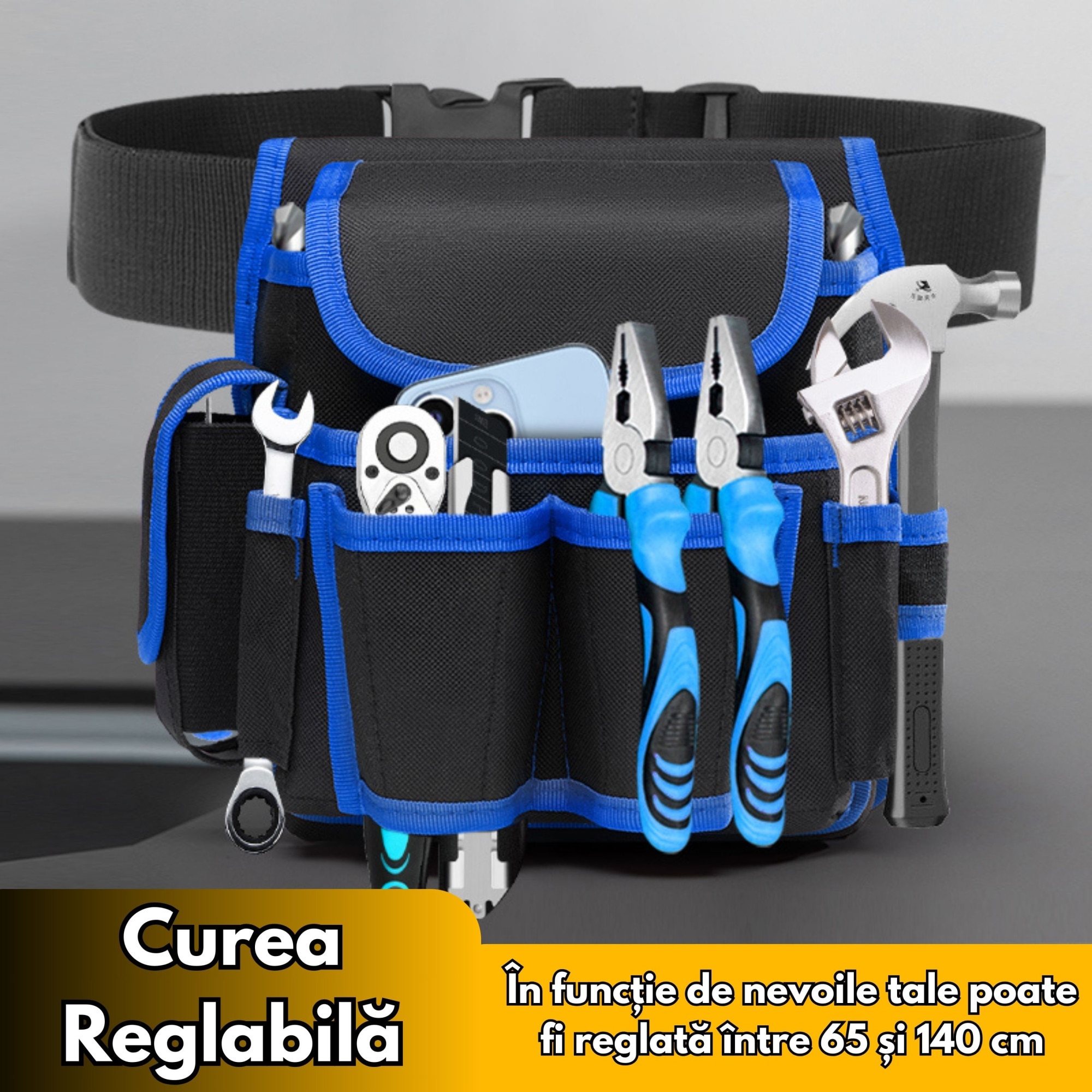 Geanta pentru Scule Compacta, pentru Electrician, Tamplar, Mecanic ...