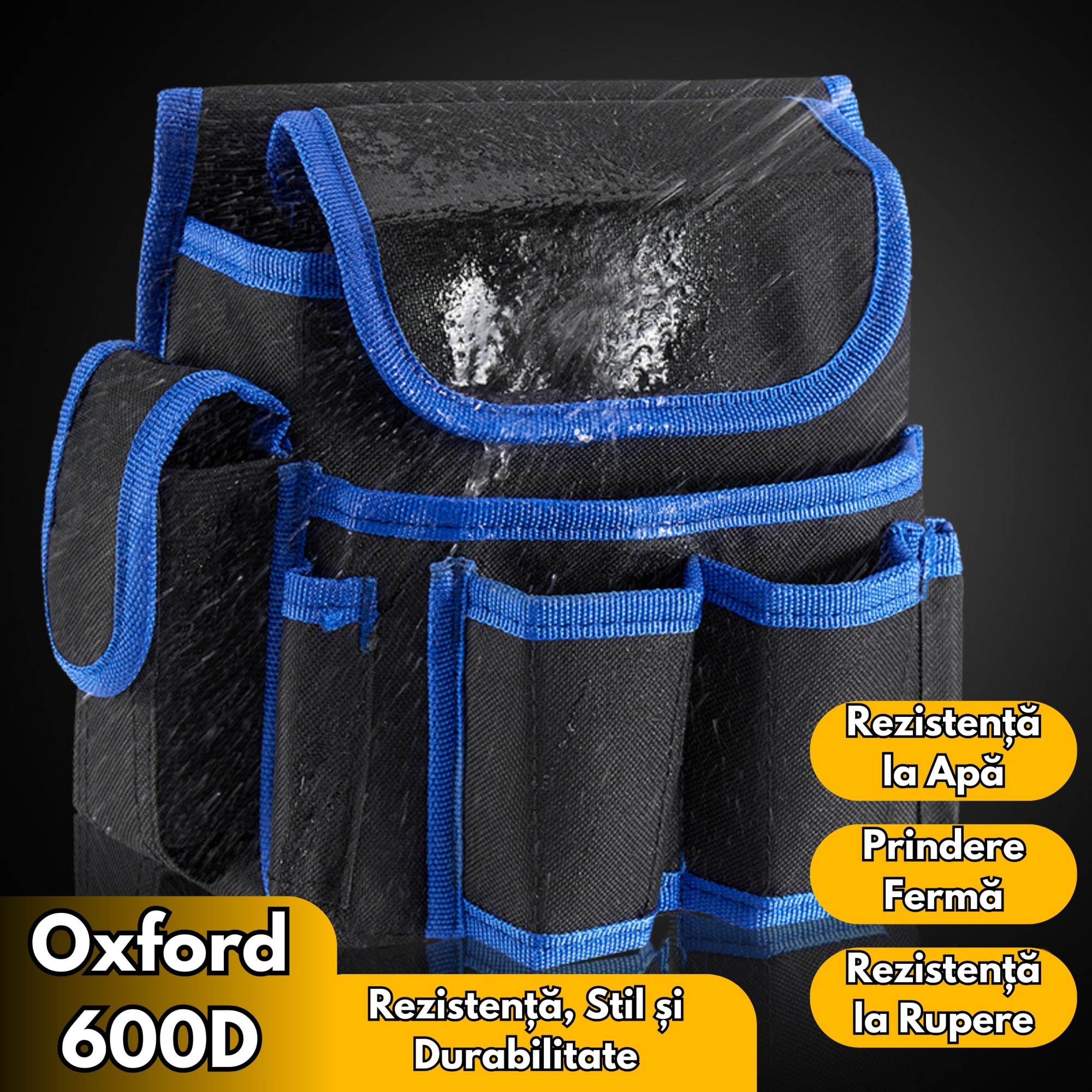 Geanta pentru Scule Compacta, pentru Electrician, Tamplar, Mecanic ...