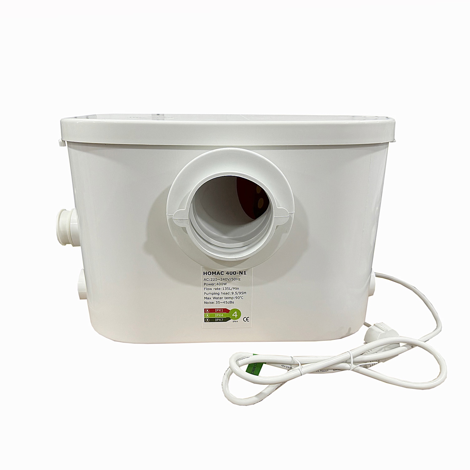 Pompa wc cu tocator Homac 400 N1 - eMAG.ro