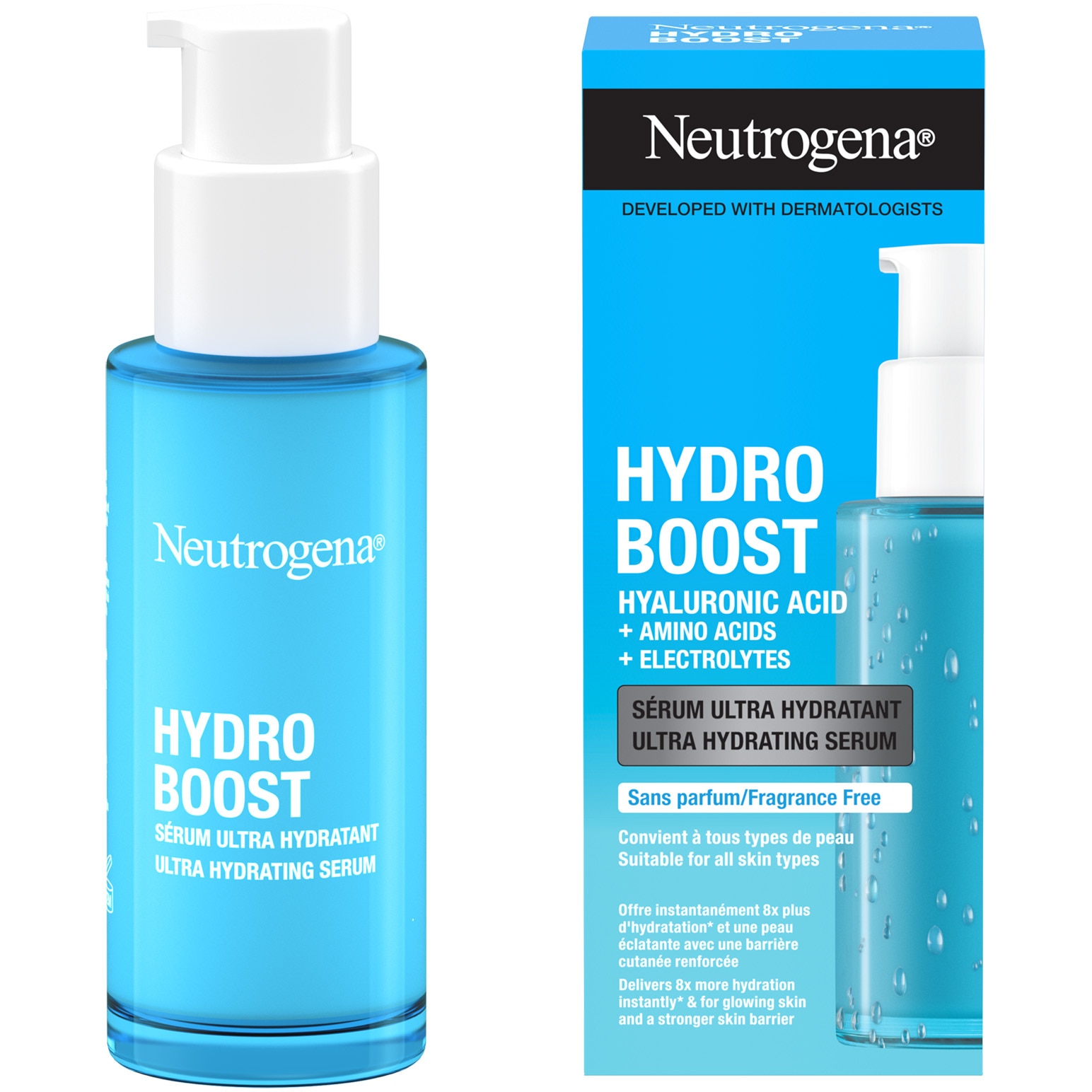 Ser ultra hidratant, Neutrogena Hydro Boost, 30ml - eMAG.ro