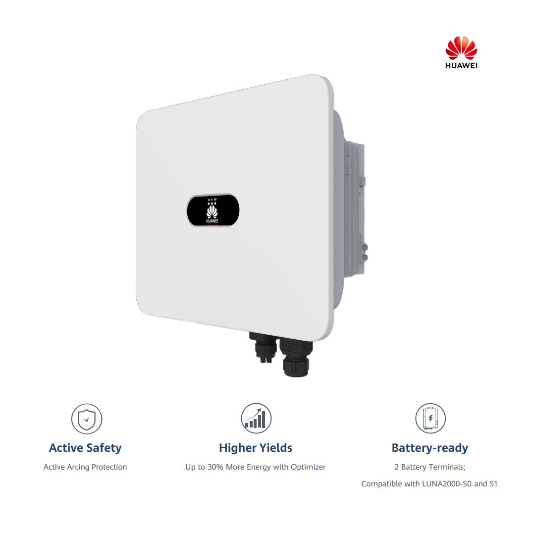 Invertor solar hibrid trifazat HUAWEI SUN2000-25K-MB0, max. 27,5kW ...