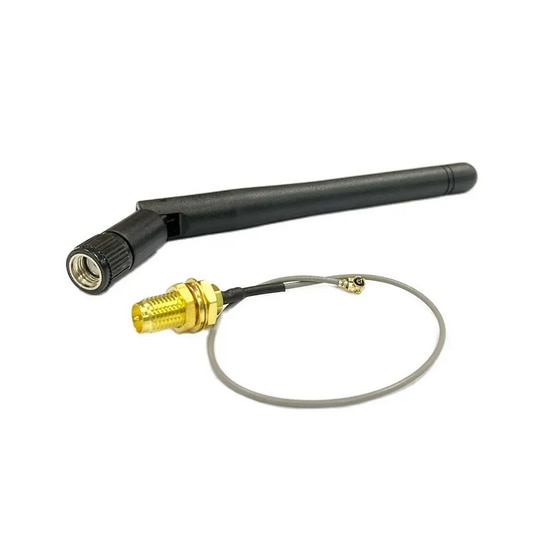 Antena Wi-Fi 2.4GHz 3dBi + cablu ufl.ipx - RP-SMA - eMAG.ro