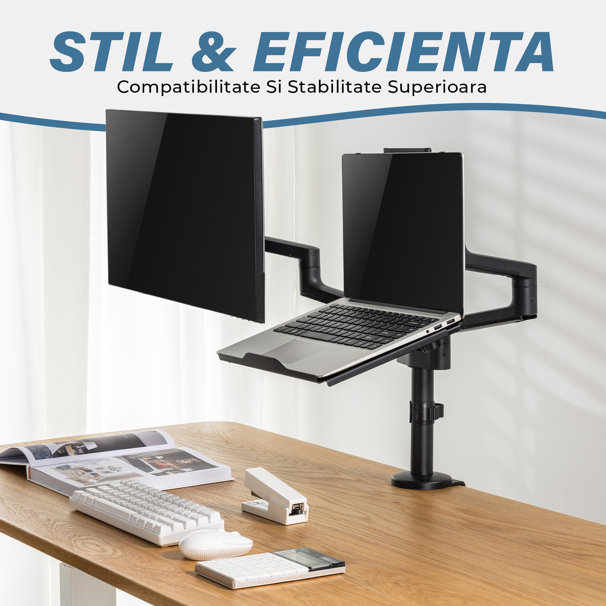 Suport Universal Ajustabil pentru Laptop compatibil cu Suport de ...