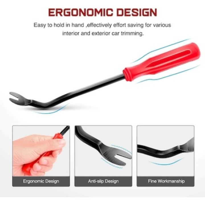 Set 245 instrumente, clipsuri auto de fixare, 12 dimensiuni universale ...