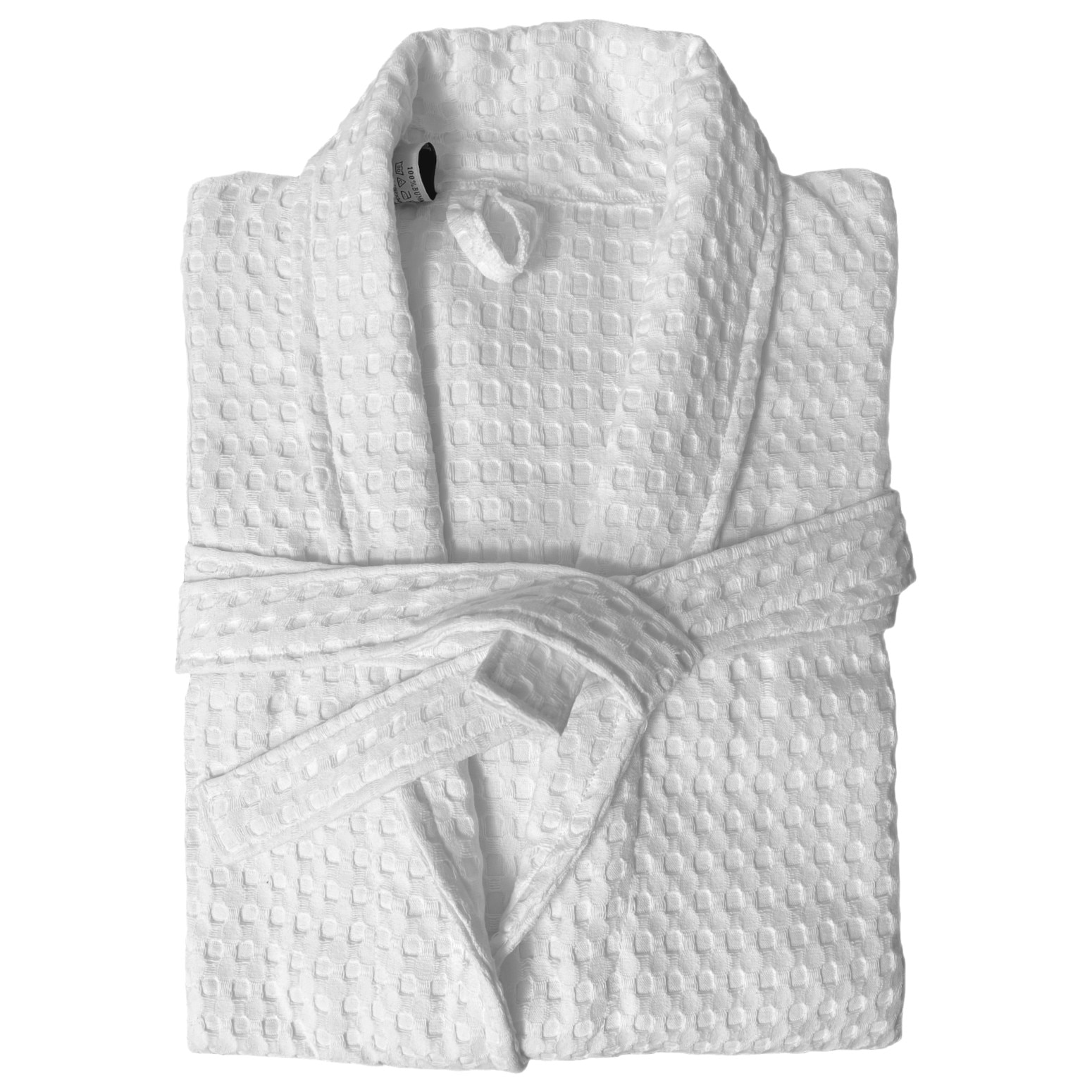 Halat baie si SPA Hotel gofrat tip fagure si guler Kimono 100% Bumbac ...