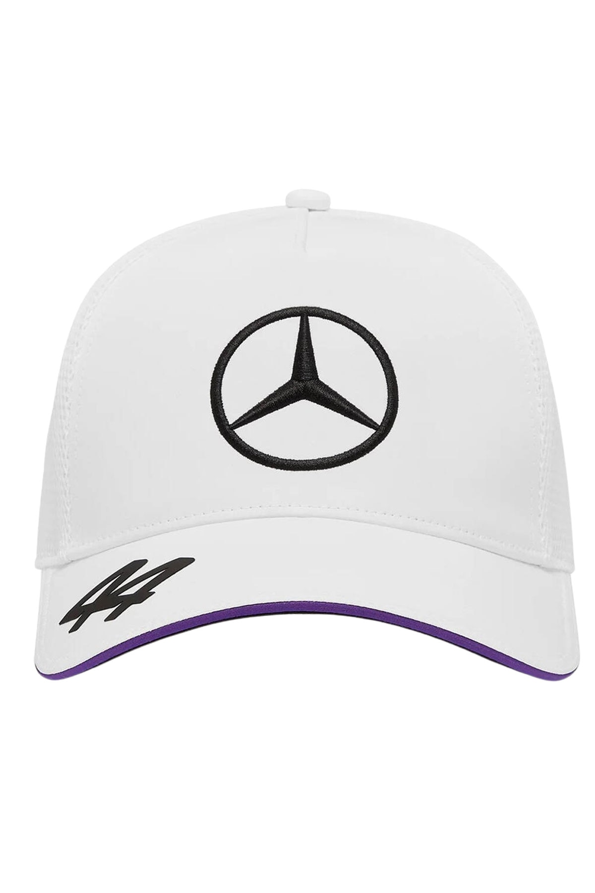 Sapca Mercedes AMG Petronas Lewis Hamilton 2024, One size, Alb - eMAG.ro