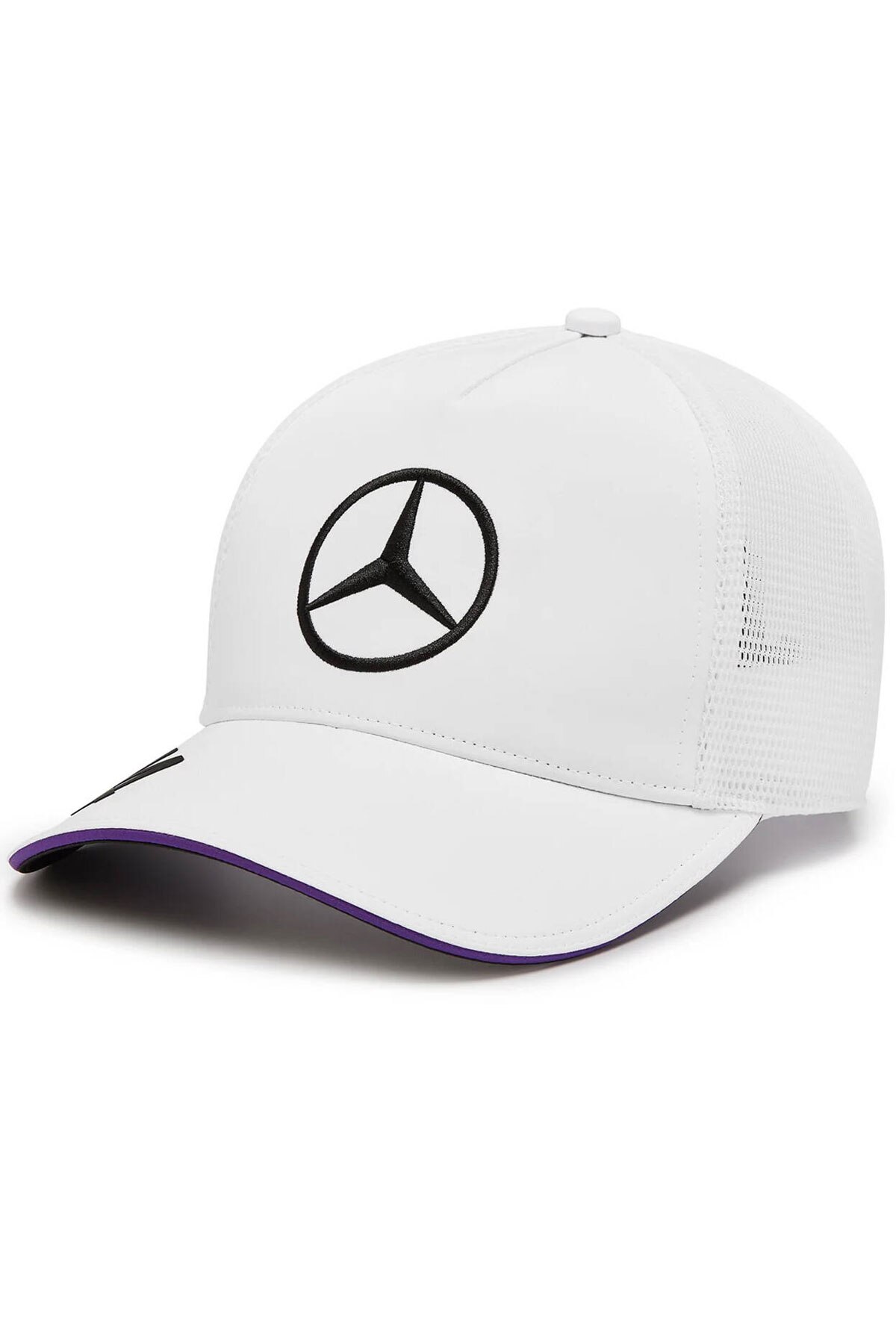 Sapca Mercedes AMG Petronas Lewis Hamilton 2024, One size, Alb - eMAG.ro