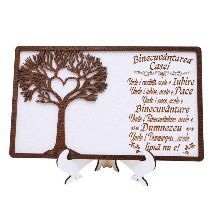 Tablou personalizat cu mesaj pentru Familie, Nasi, Fini, Prieteni ...