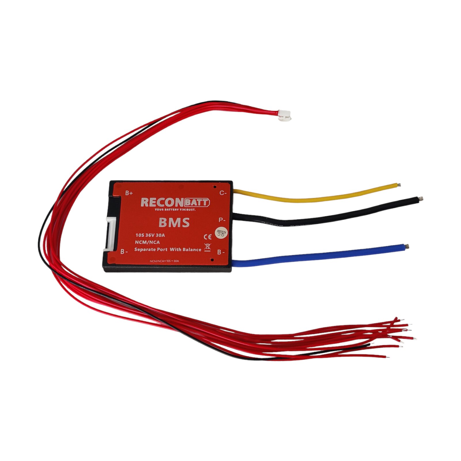 Modul incarcare BMS, 10S, 36V, 20A, pentru baterii Li-Ion, port separat ...