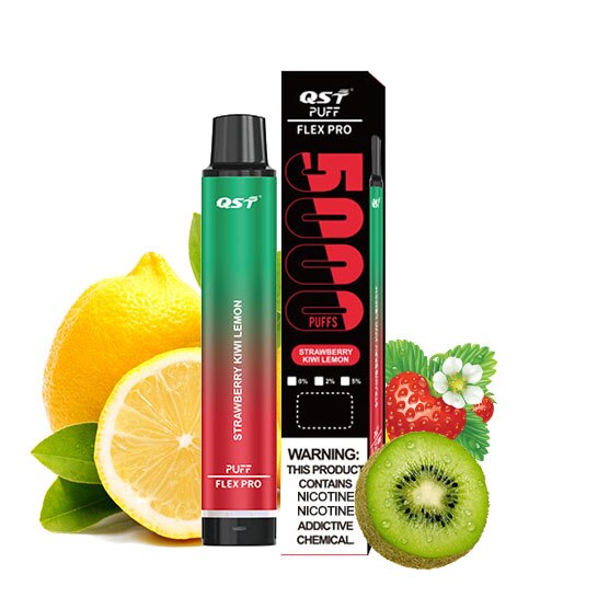 Tigara electronica QST PUFF Flex PRO 5000 PuffS 11ml-strawberry kiwi ...
