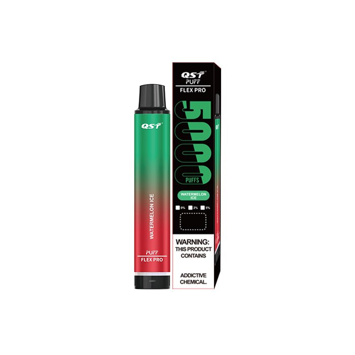 Tigara electronica QST PUFF Flex PRO 5000 PuffS 11ml-watermelon ice ...