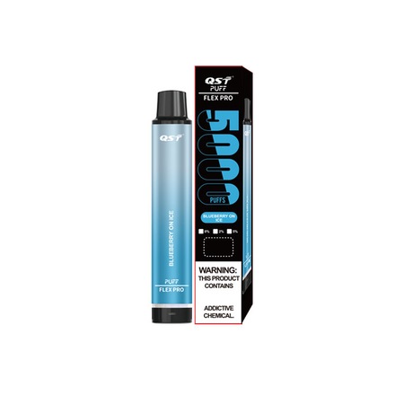 Tigara electronica QST PUFF Flex PRO 5000 PuffS 11ml-blueberry on ice ...